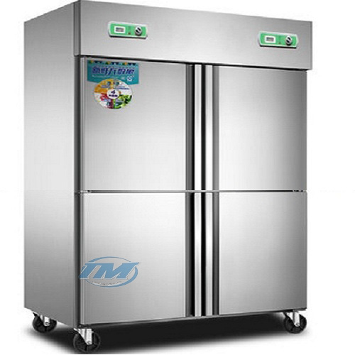 Tủ mát 4 cánh inox - Máy Thực Phẩm Tân Minh.com